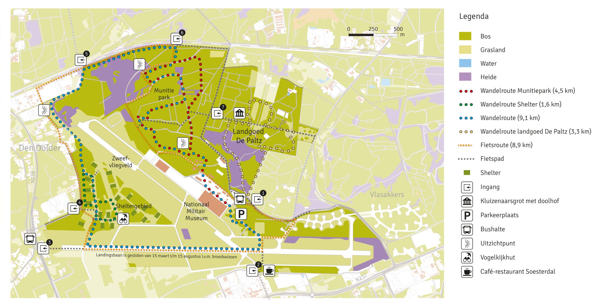 Park Vliegbasis Soesterberg natuur en cultuur - Utrechts Landschap